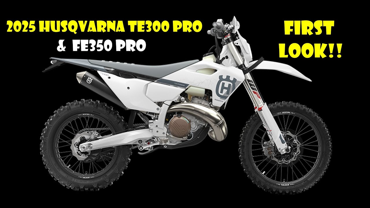 2025 Husqvarna TE 300 PRO Win This Bike! & FE350 PRO FIRST LOOK!! Win ...