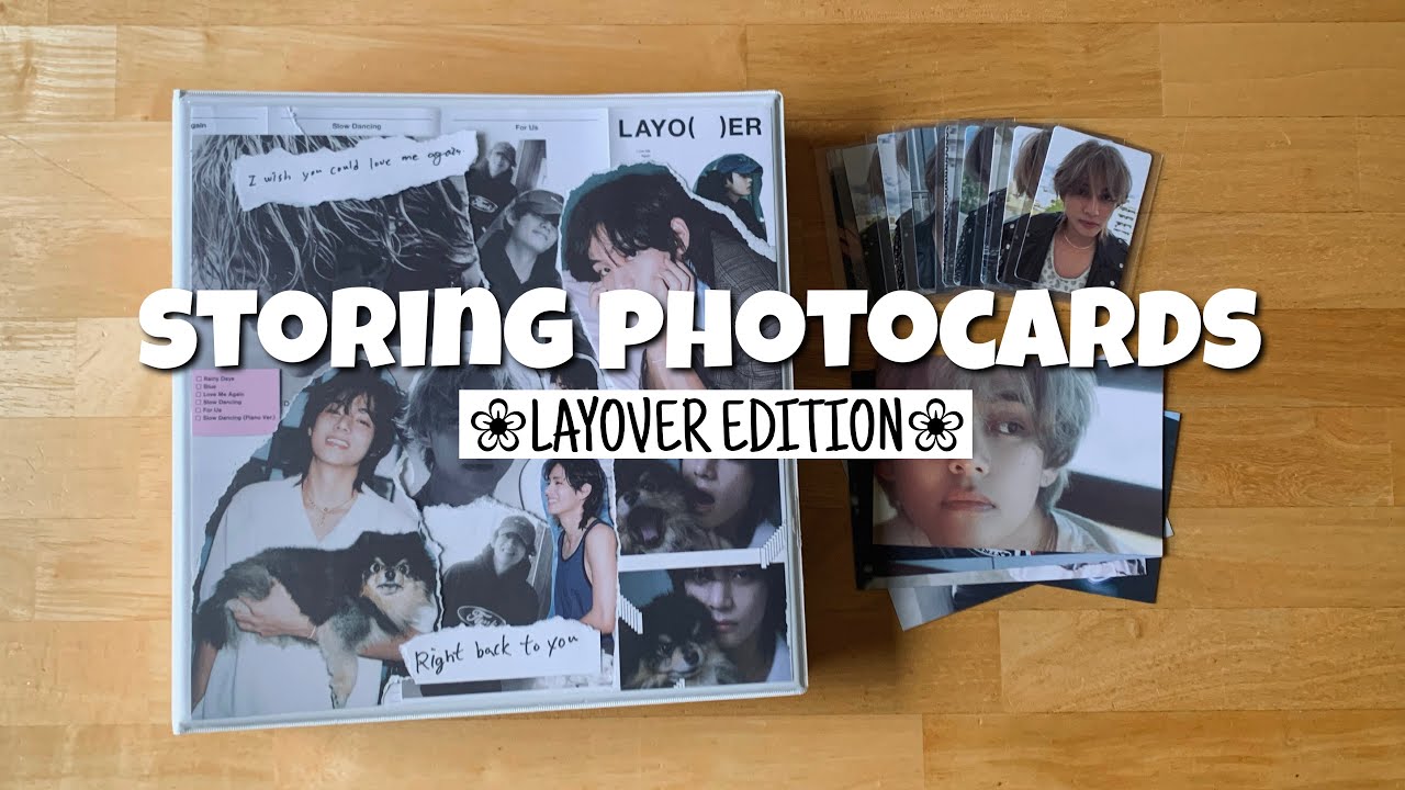 storing layover album inclusions! - YouTube