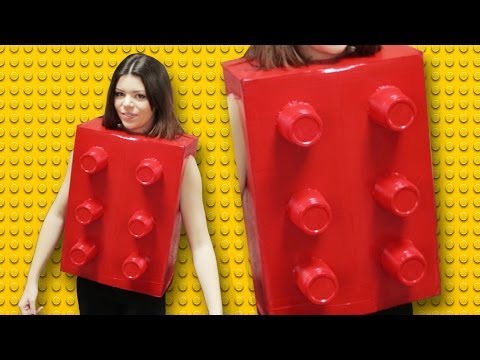 DIY LEGO COSTUME - LAST MINUTE