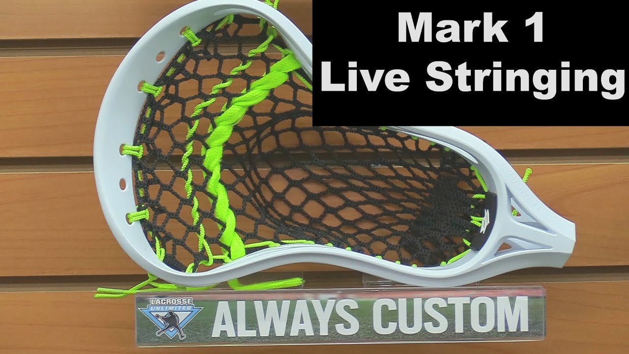Stringking Mark 1 Live Stringing - YouTube