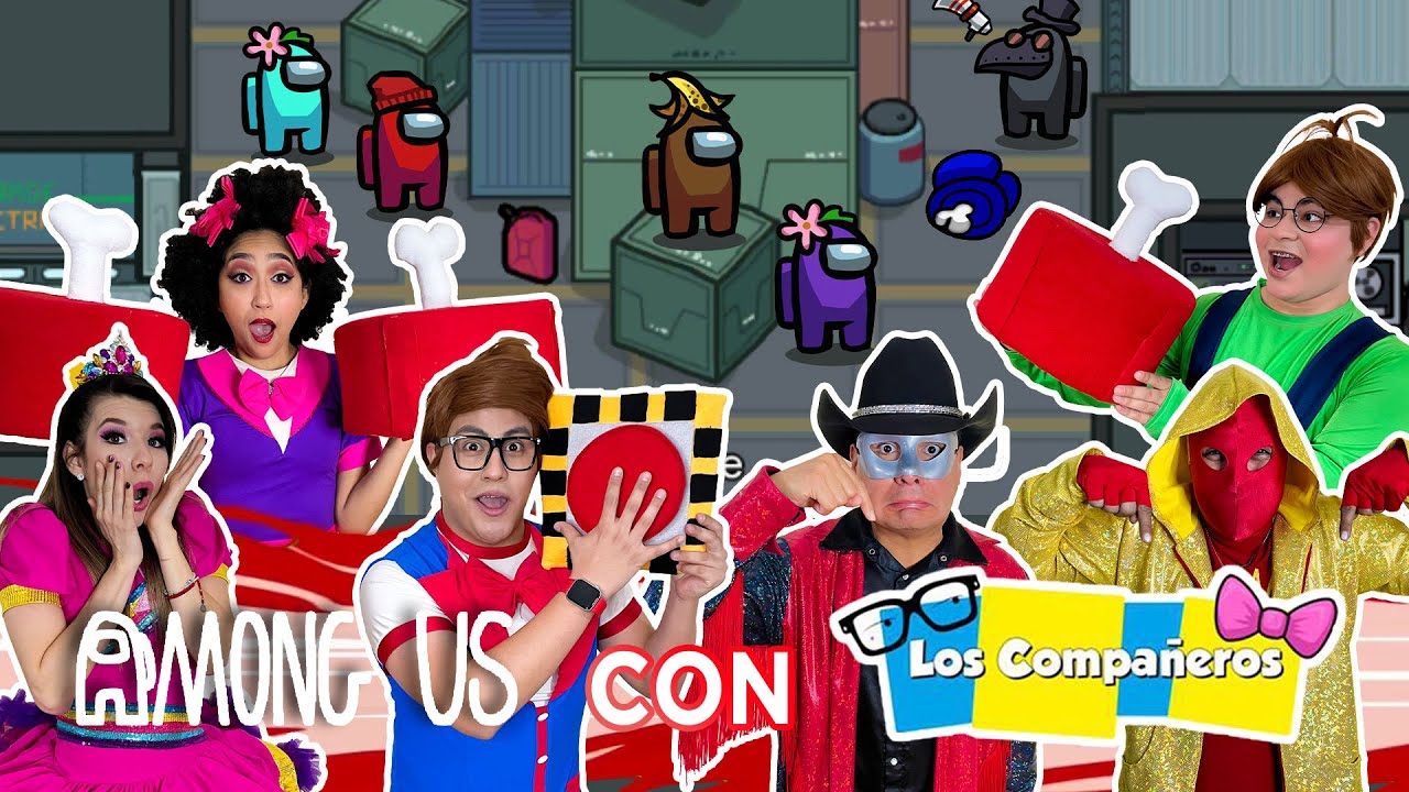Among us con el Show de los Compañeros Y LA TRAICIÓN | Juega con Manito ...