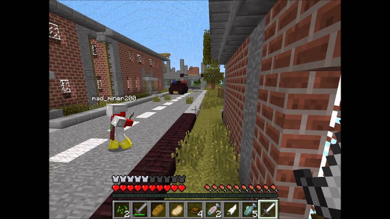 Minecraft Hunger Games: Game 7 - New microphone... - YouTube