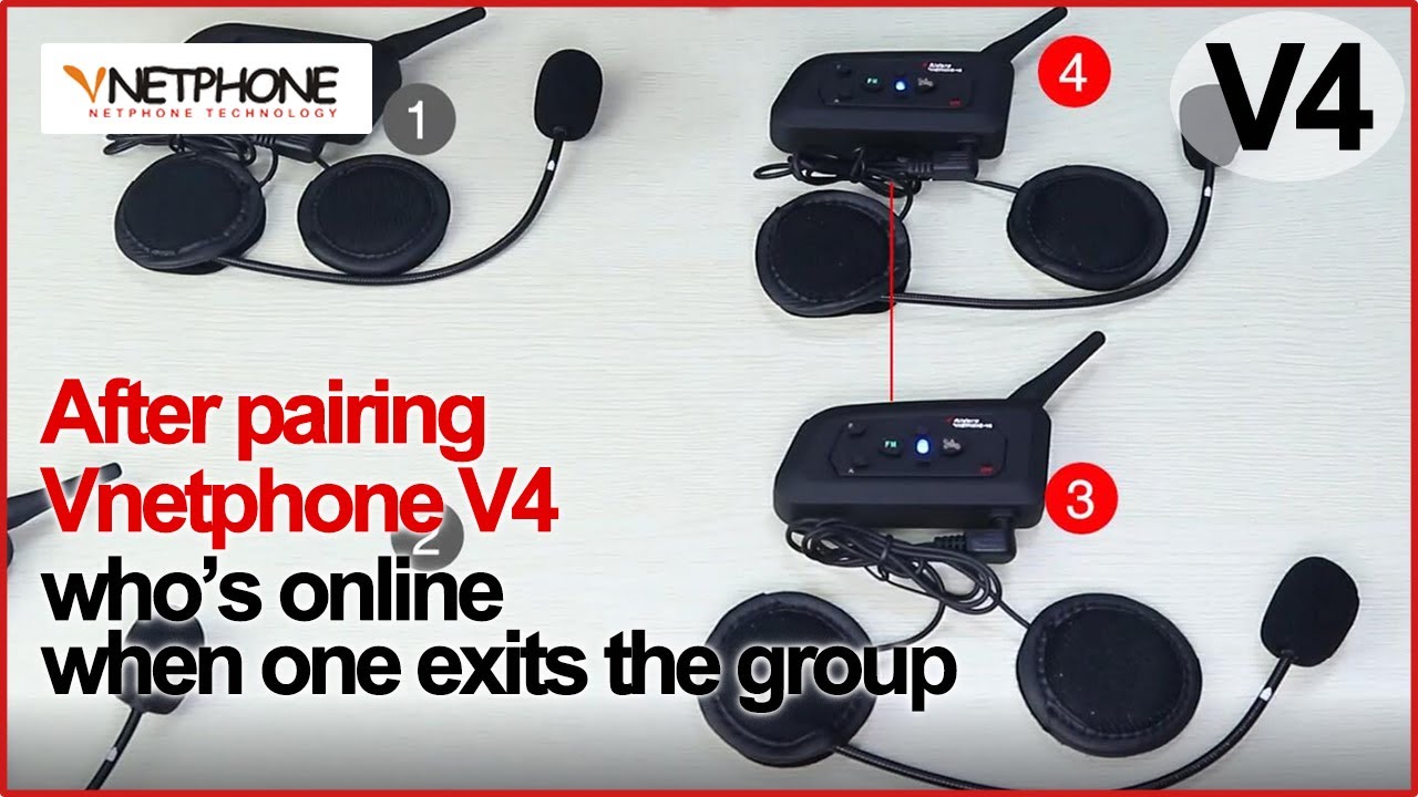 VNETPHONE V4 | After pairing four V4 intercoms, who’s online when one ...