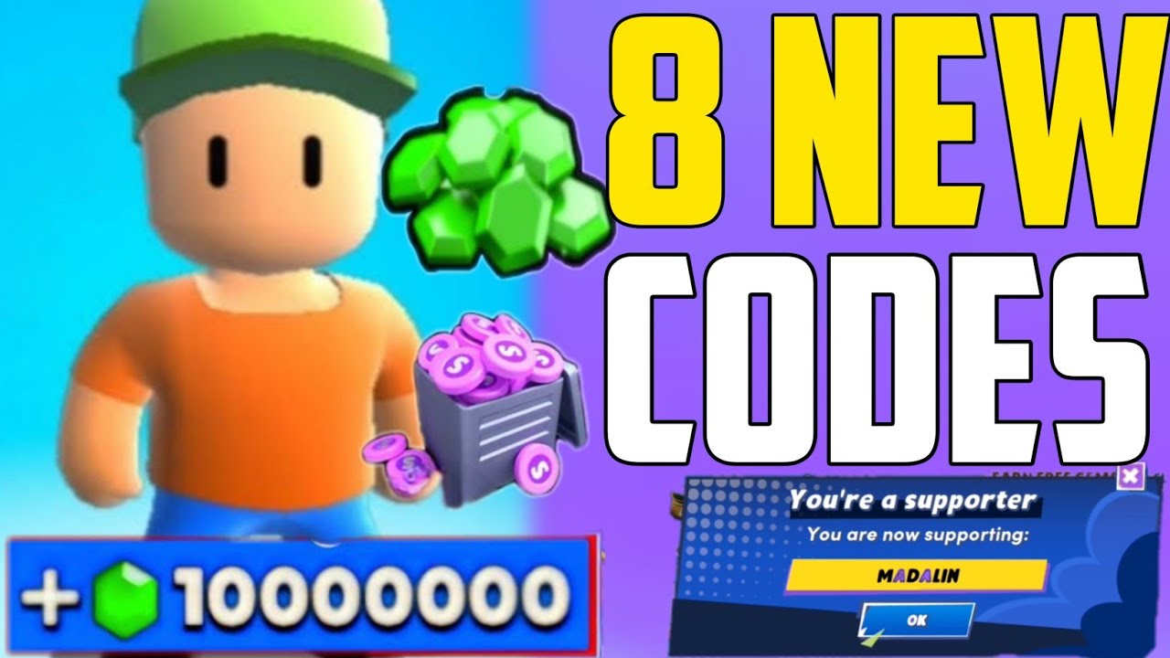 Newest 🔥STUMBLE GUYS GIFT CODES 2025 | STUMBLE GUYS CODES STUMBLE GUYS ...