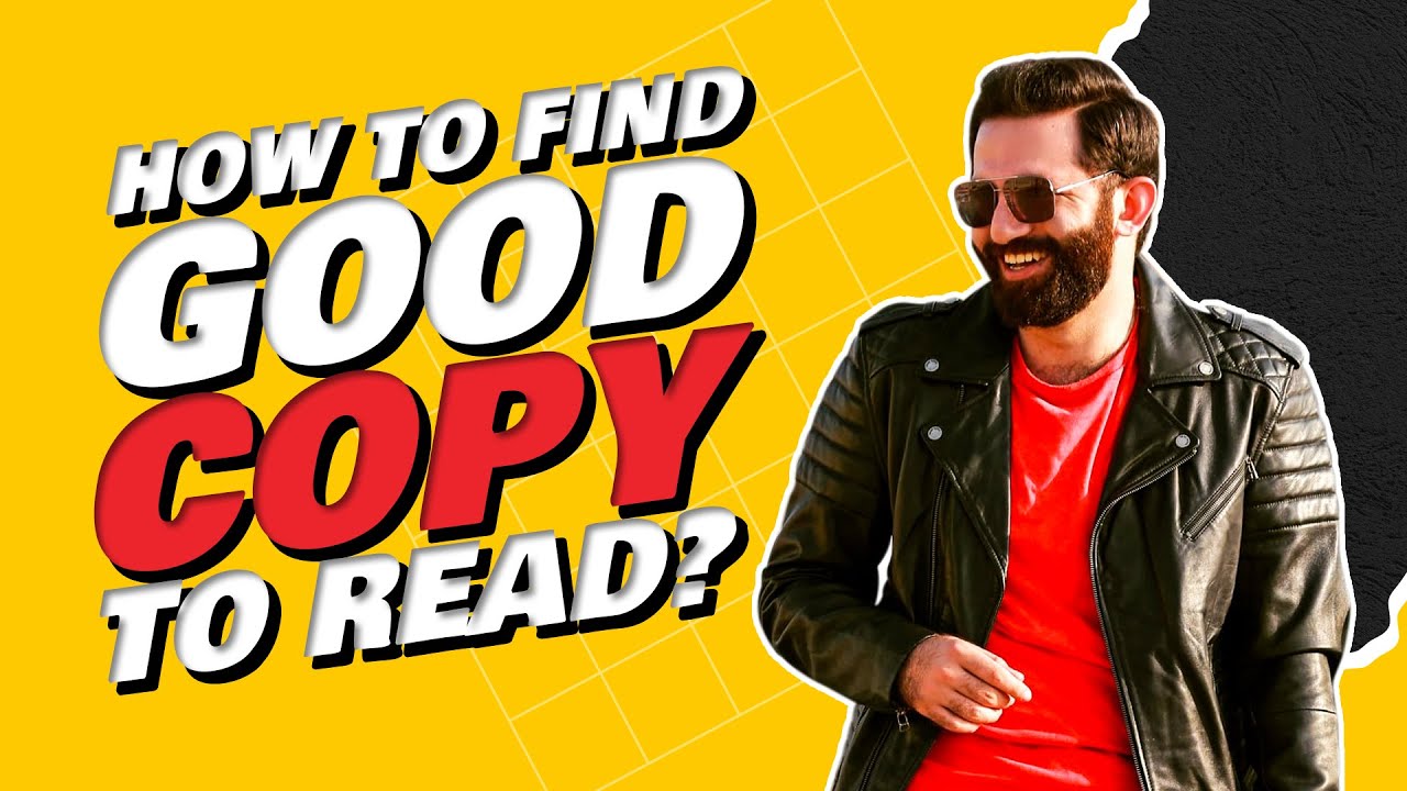 How to find Good Copy to Read? - YouTube