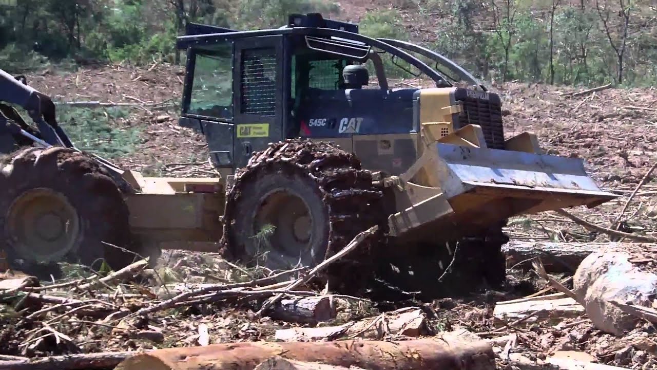 Eco-wheel tracks em Skidder 4x4 - YouTube