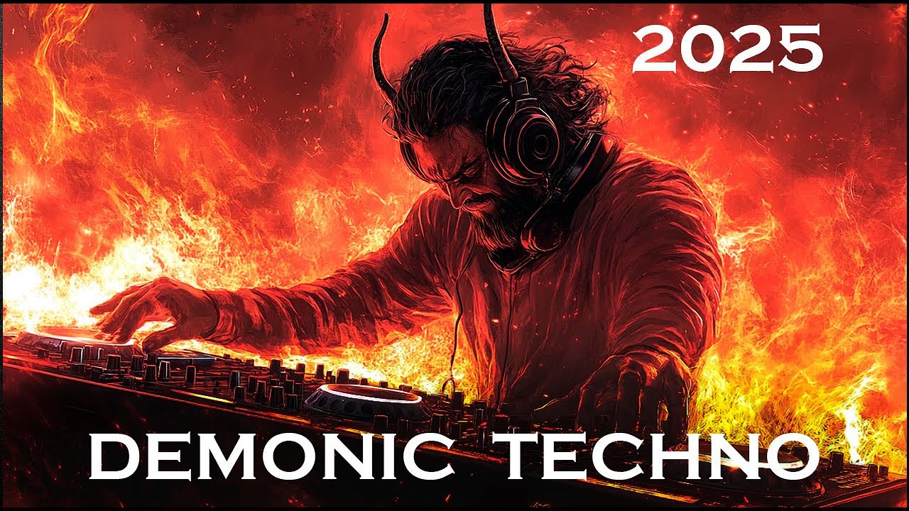 DEMONIC DARK TECHNO 2025 🔥 Techno Rave in Hell | Satanic Minimal Beats ...