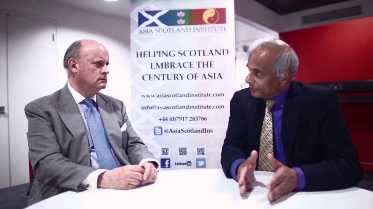 Asia Scotland Institute Vikram Singh Mehta interview - YouTube
