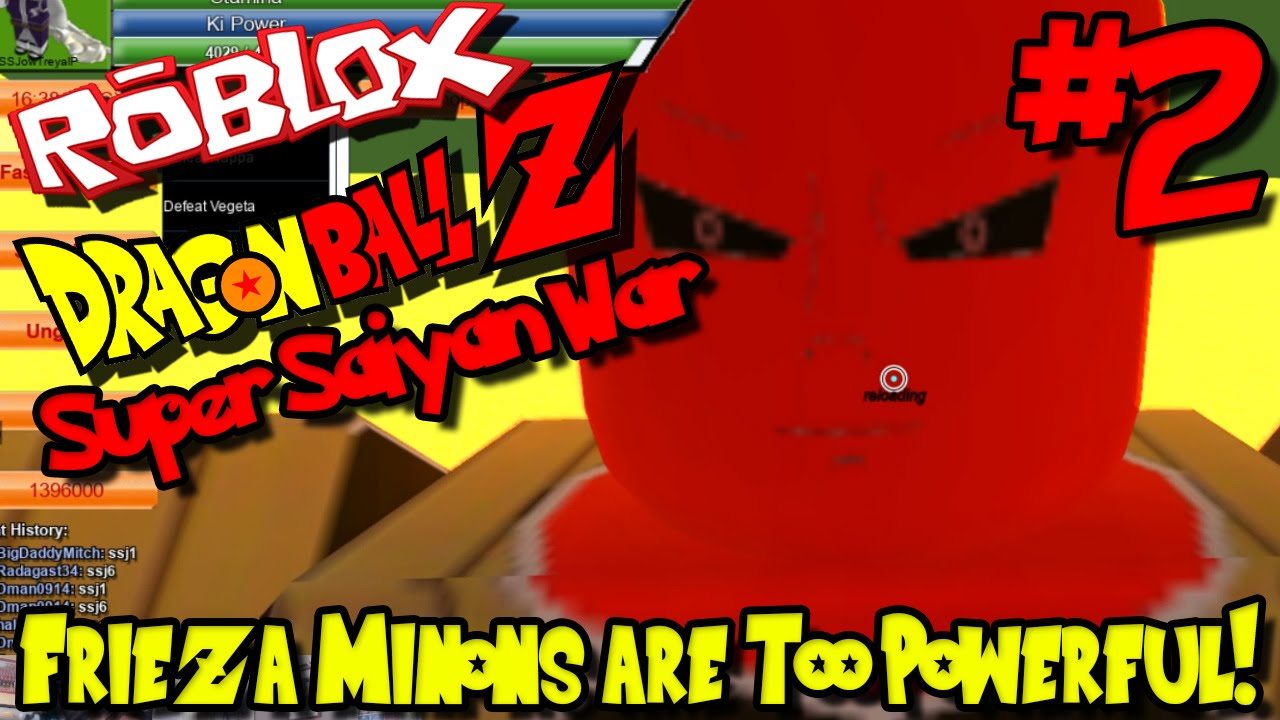 FRIEZA MINIONS ARE TOO POWERFUL! | Roblox: Dragon Ball Z Super Saiyan ...