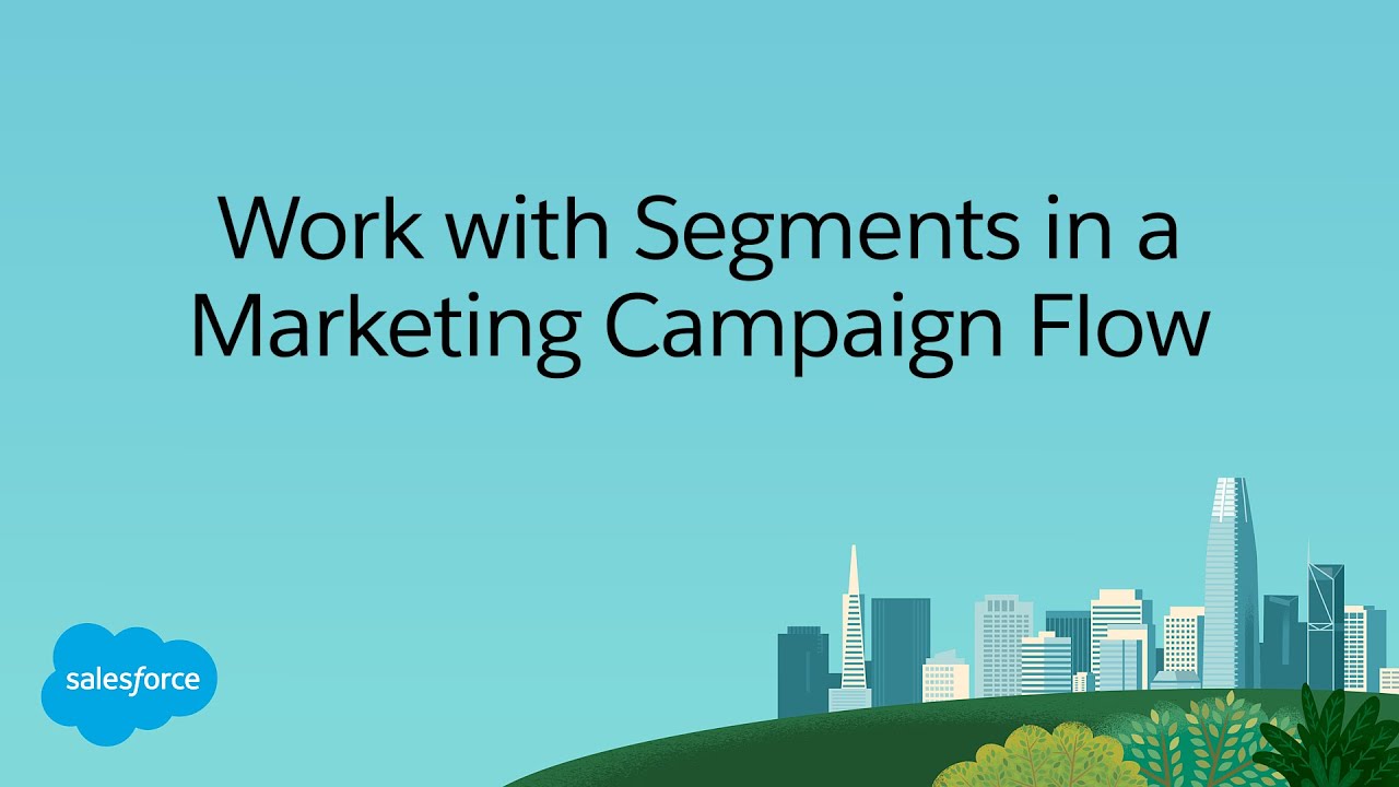 Marketing Flows: Work with Segments in a Campaign Flow - YouTube