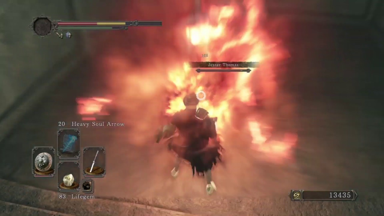 Dark Souls 2 SotFS - Jester Thomas Invader [Dragon's Sanctum] - YouTube