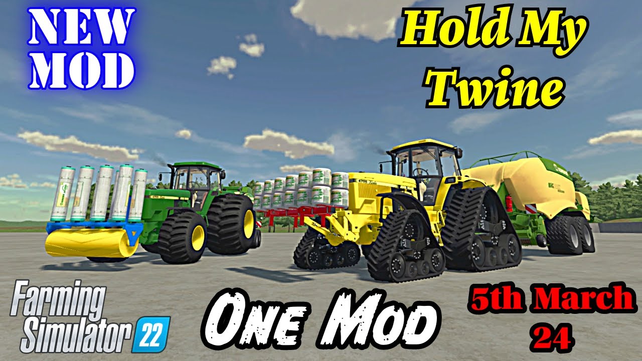 Net/Twine Holder | FS22 Mod Review | 5th March 2024 - YouTube