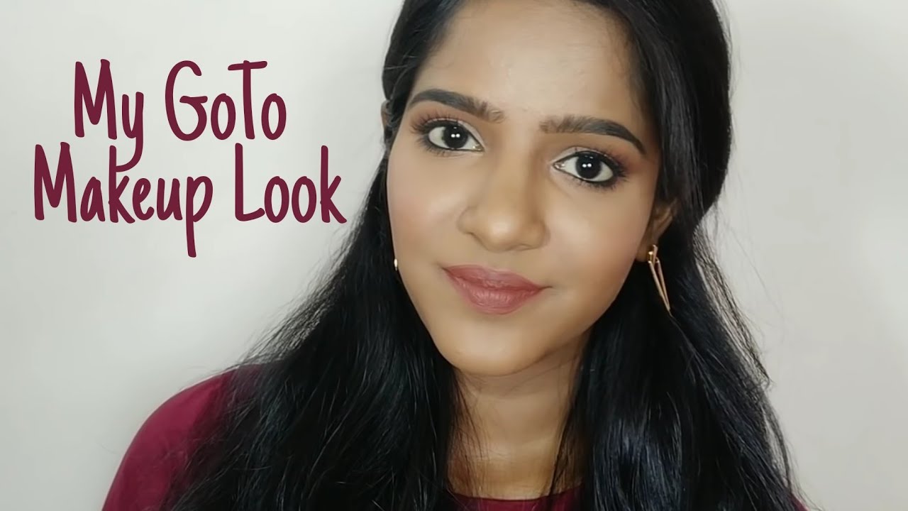 My Goto Makeup look for Golden Brown Skin Tone - YouTube