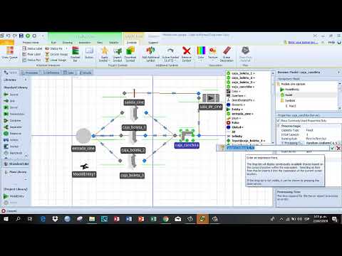 SIMULACIÓN DE UN CINE EN EL PROGRAMA SIMIO - YouTube