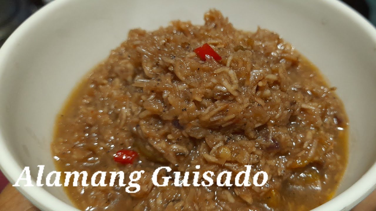 ALAMANG GUISADO #alamang - YouTube