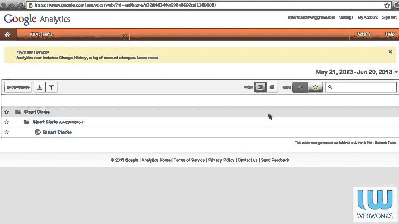 Google Analytics Introduction & Login - YouTube