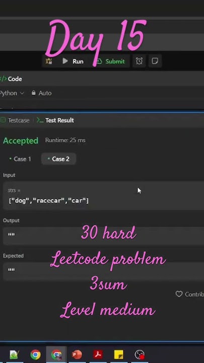 Day 15 Of 30 Hard Solve Leetcode Problems With Me Softwareengineering Coding Codingtutorial 