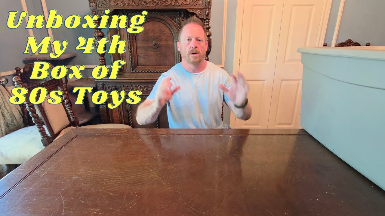 Unboxing Box 4 of 80s Toys Found in the Attic! | Childhood Nostalgia ...