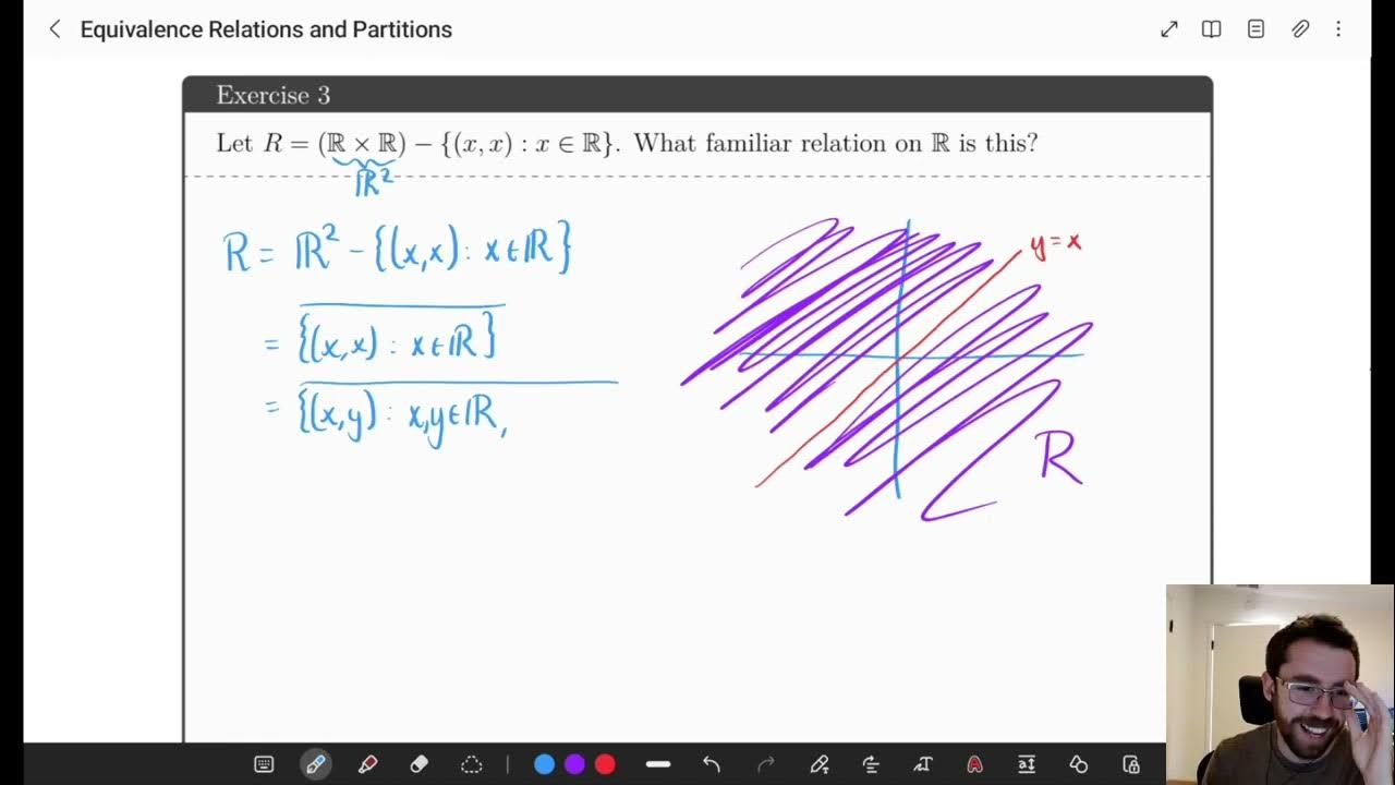 MATH 8: Equivalence Relations, Equivalence Classes, and Partitions - YouTube