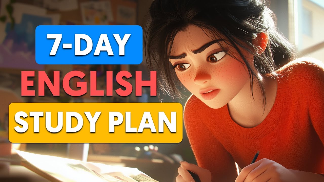 7-Day English Study Plan | Improve Your English Faster by Sticking to ...