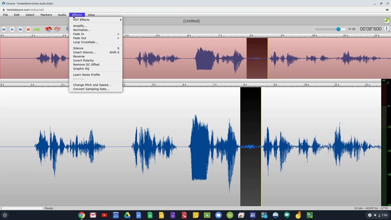 Editing Audio With Twisted Wave - YouTube