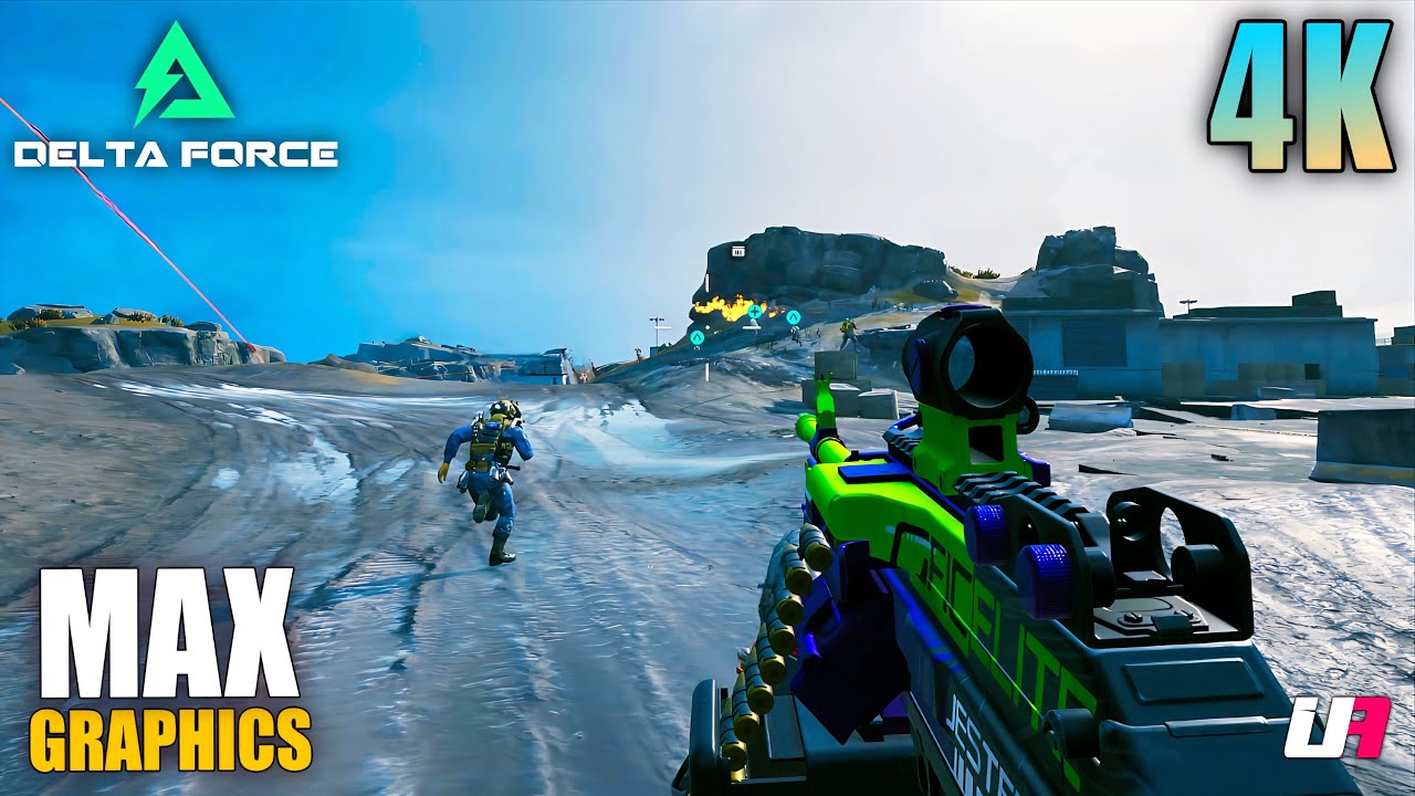 ASÍ SE VE “DELTA FORCE MOBILE” a MÁXIMO DE GRÁFICOS Y 120 fps iPAD PRO ...