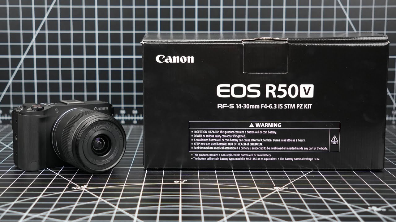 Unboxing Canon R50v - YouTube