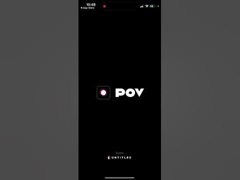 POV app - disposable camera events - how to use - YouTube