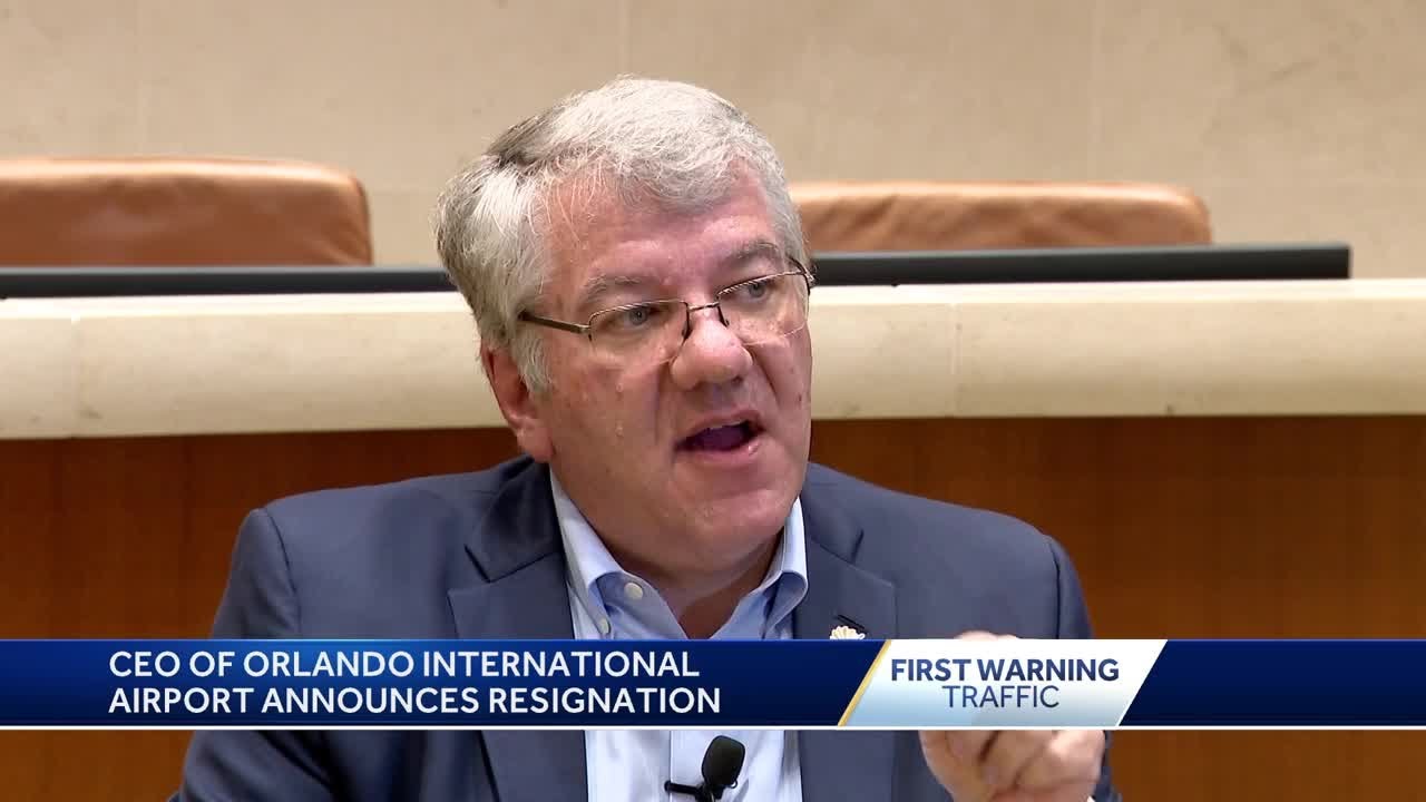 Orlando International Airport CEO announces resignation - YouTube