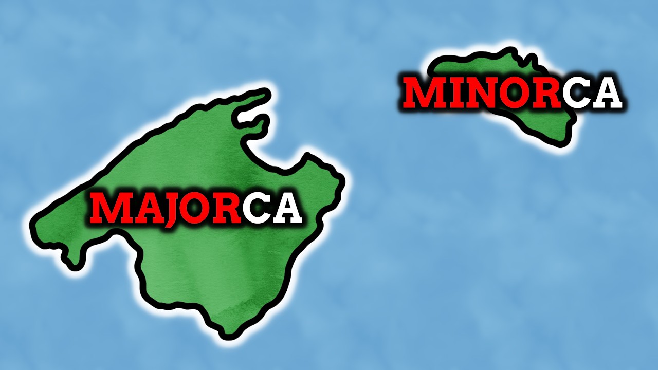 Why Do Majorca & Minorca Have Similar Names? - YouTube