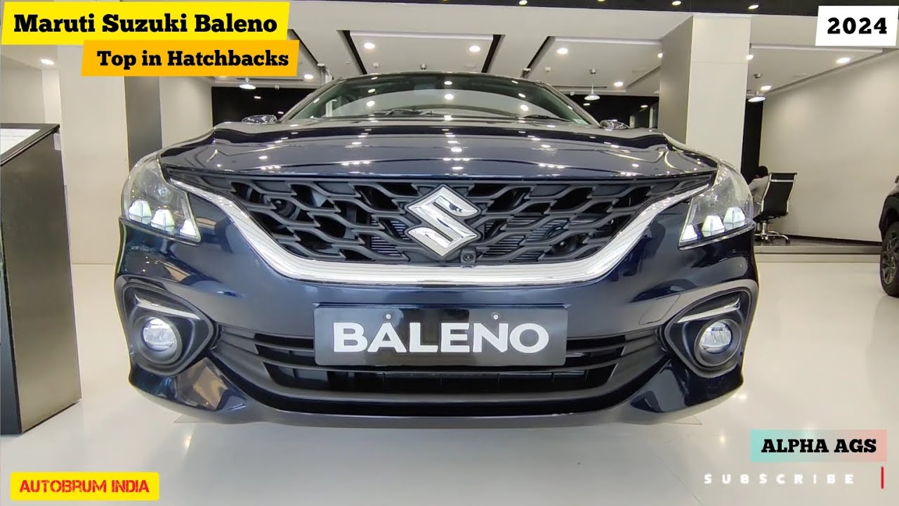 2024 New Maruti Suzuki Baleno😍 Alpha AGS: The Premium Hatchback that ...
