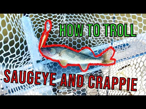 How to Troll for Saugeye and Crappie - YouTube