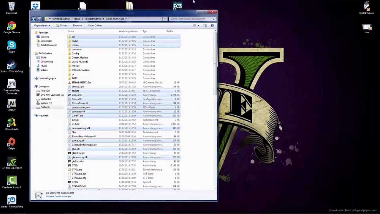 How to install - viiv citizen v2 - GTA IV - YouTube