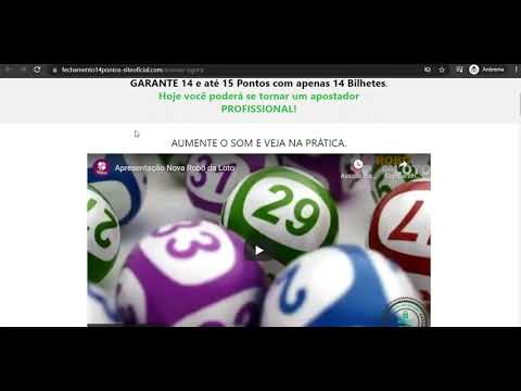 GOLPE! COMO ACERTAR 14 PONTOS NA LOTOFÁCIL - FALSO ENGENHEIRO DESENVOLVE INTELIGÊNCIA ARTIFICIAL...