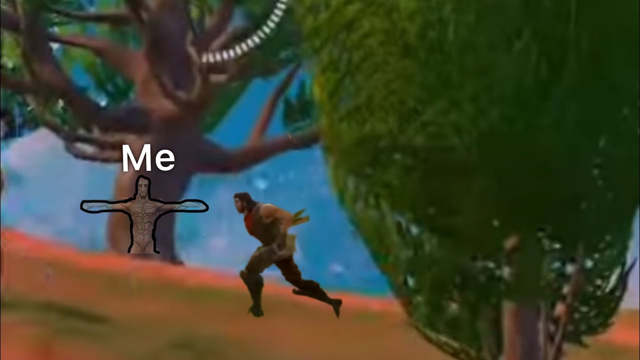 Hiding as groot Fortnite challenge - YouTube