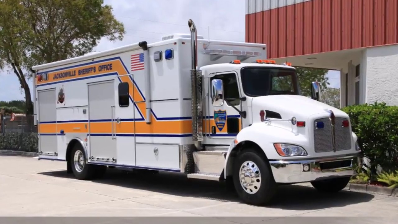 EVI custom 24-Ft. EOD Response Vehicle - YouTube