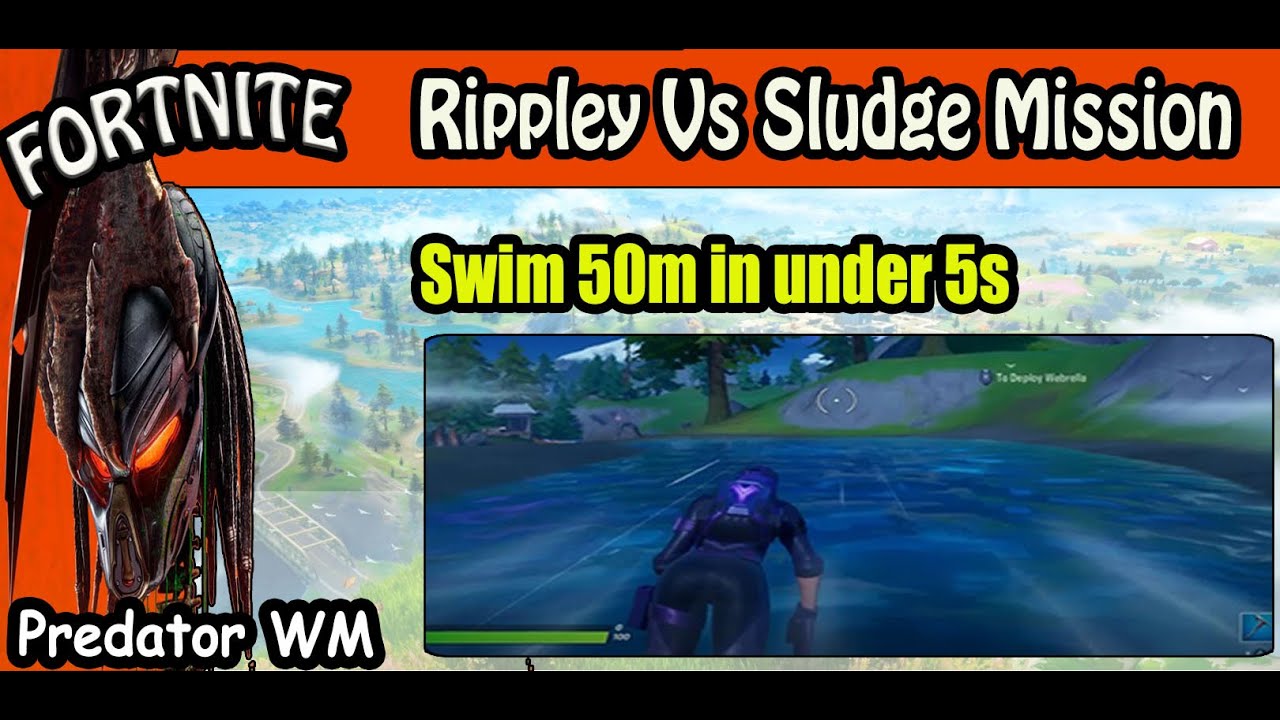 Swim 50m in under 5s (1) / Rippley Vs Sludge Mission - YouTube