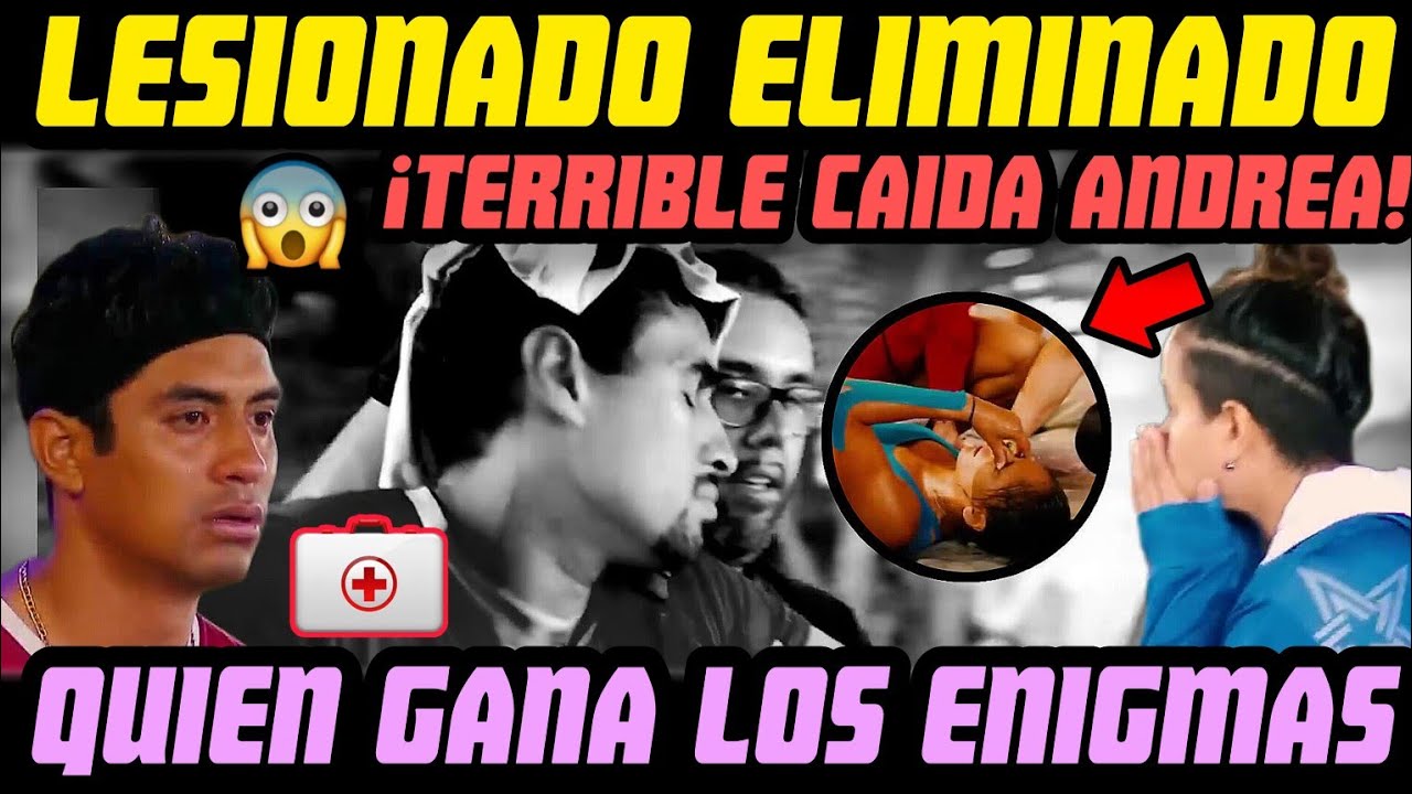 PATO LESIONADO ELIMINADO | TERRIBLE CAIDA ANDREA | QUIEN GANA LOS ...