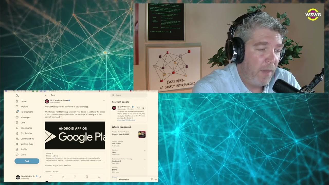 ArDrive Mobile: Decentralized File Storage on Your Smartphone - YouTube