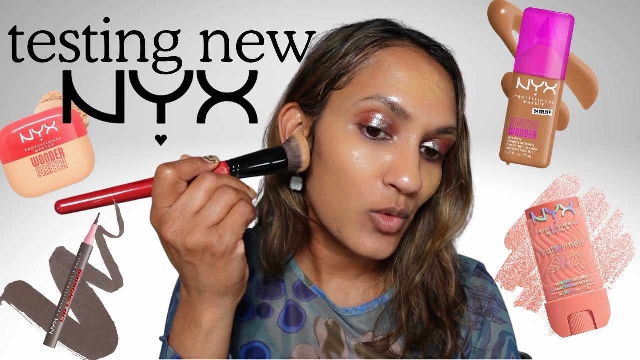 Holy smokes! Testing new Nyx: Make ‘em wonder foundation, wonder snatch ...