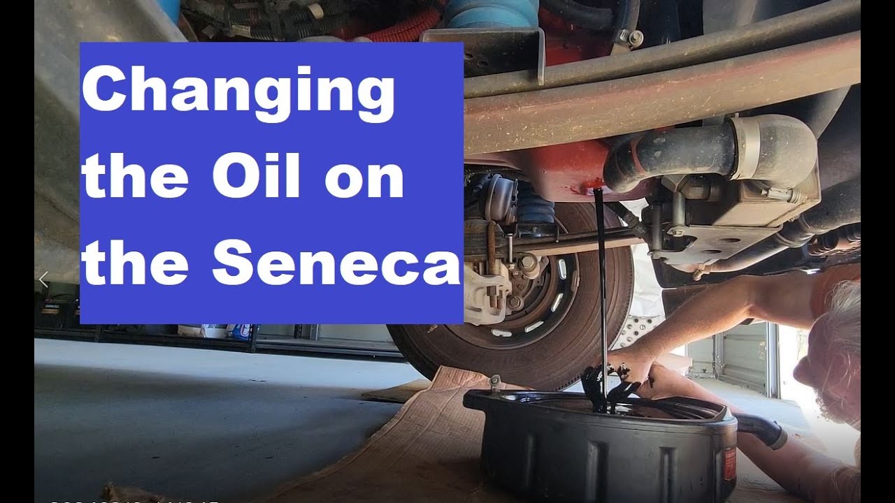 Changing Oil and Filter on the Seneca - YouTube