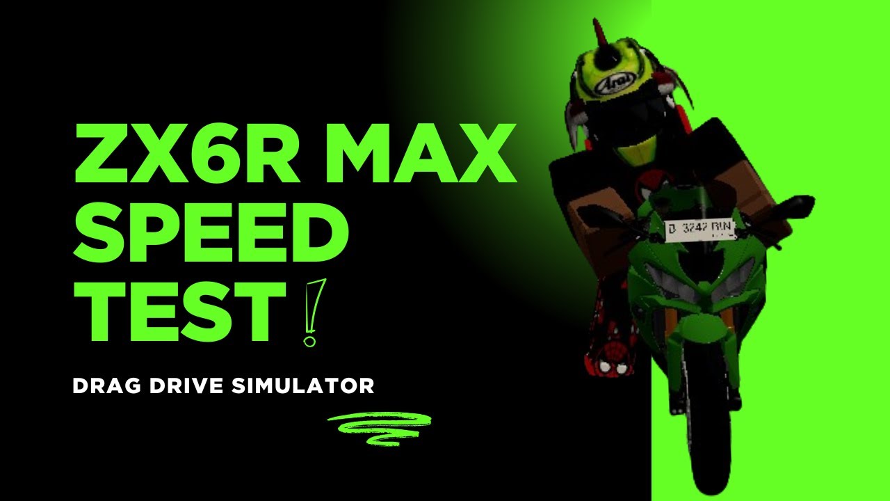 How Fast Can the ZX6R Go? | Drag Drive Simulator - YouTube