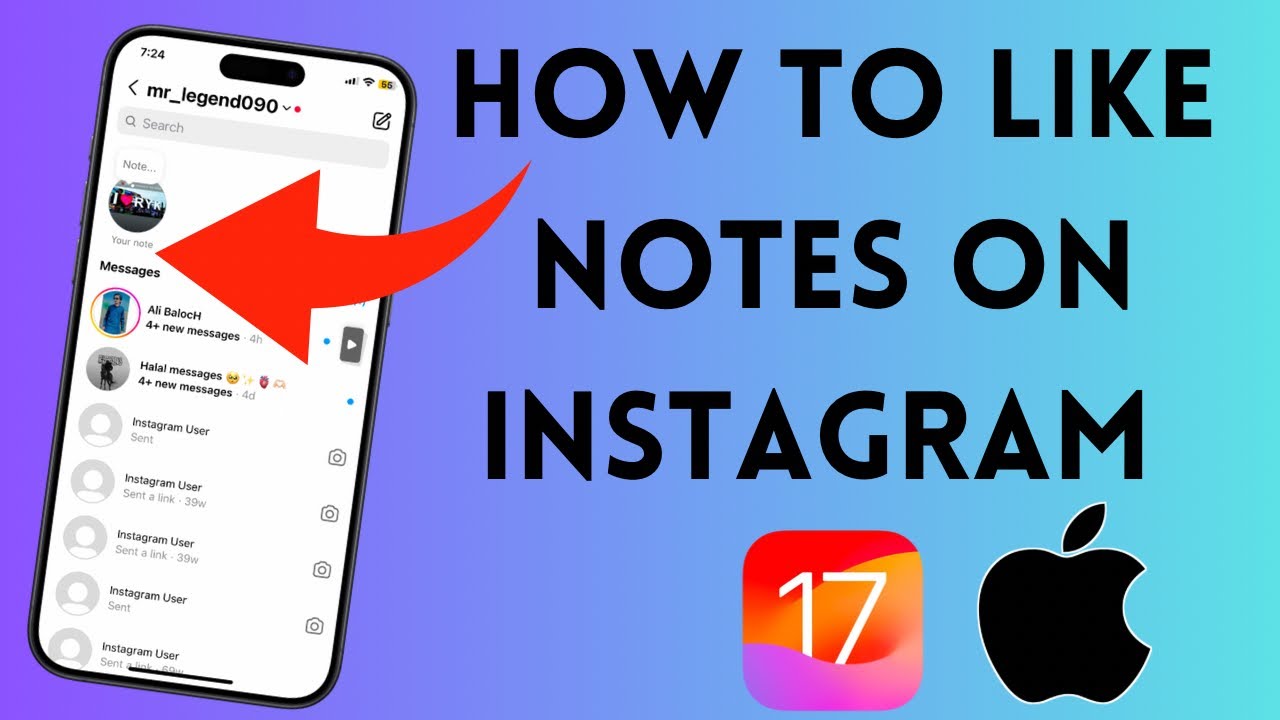 How to Like Notes on Instagram | Like Notes on Instagram | 2024 - YouTube