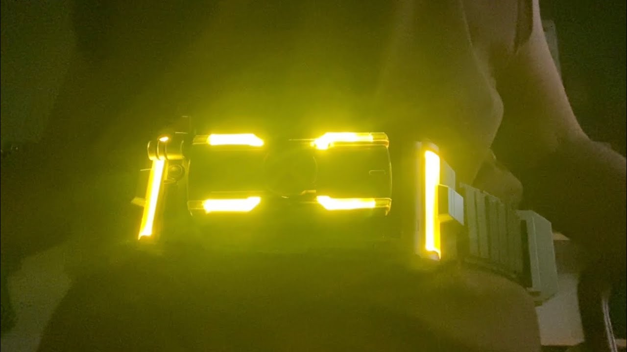 Test đèn led Bootleg csm Kaixa driver dây kim loại (Alloy belt) - YouTube