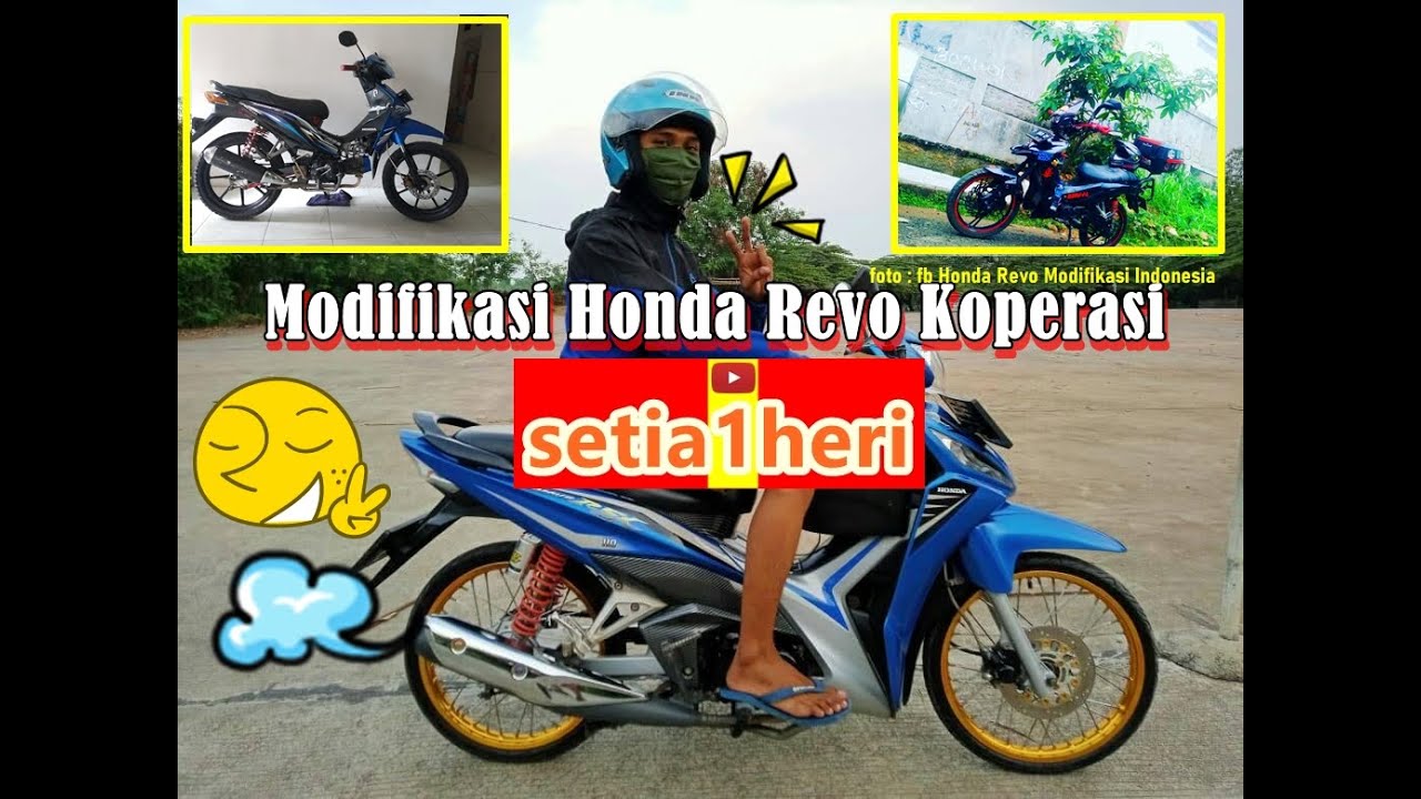 Modifikasi Honda Revo Koperasi - YouTube
