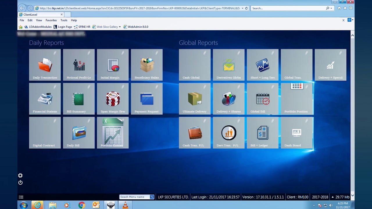 My LKP OPS Tracker for Clients to generate financial reports and ...