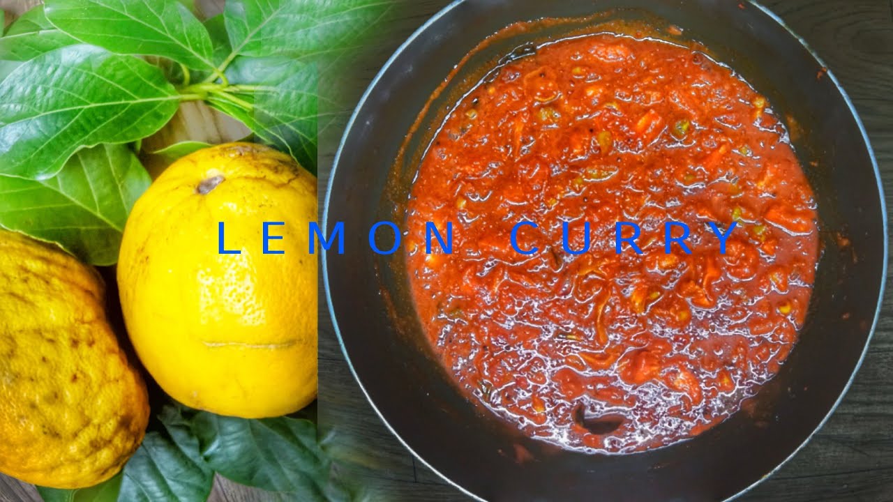 Lemon Curry/Giant Bitter Lemon Curry/സദ്യസ്പേഷ്യൽ നാരങ്ങാ കറി/വടുകപുളി ...
