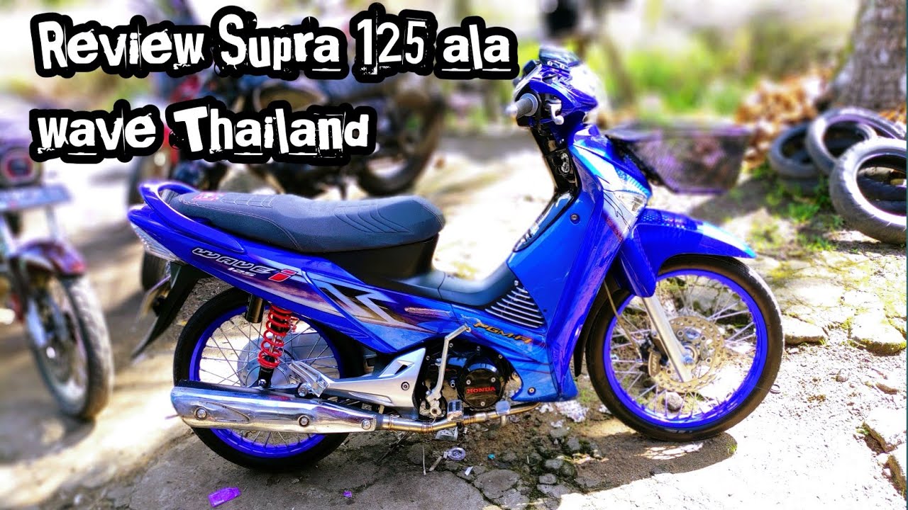 Review wave 125 Thailook style - YouTube