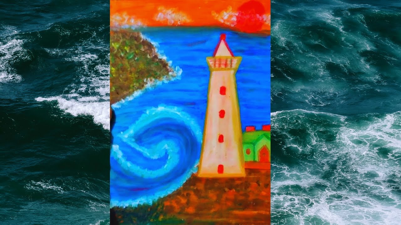 Seascape Painting Tutorial | with oil colours | oil painting | DIY ...