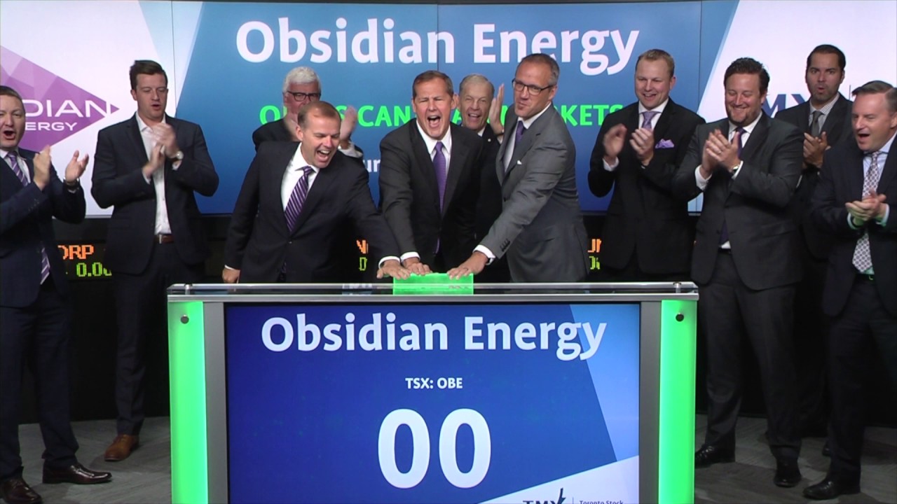 Obsidian Energy Ltd. opens Toronto Stock Exchange, July 6, 2017 - YouTube